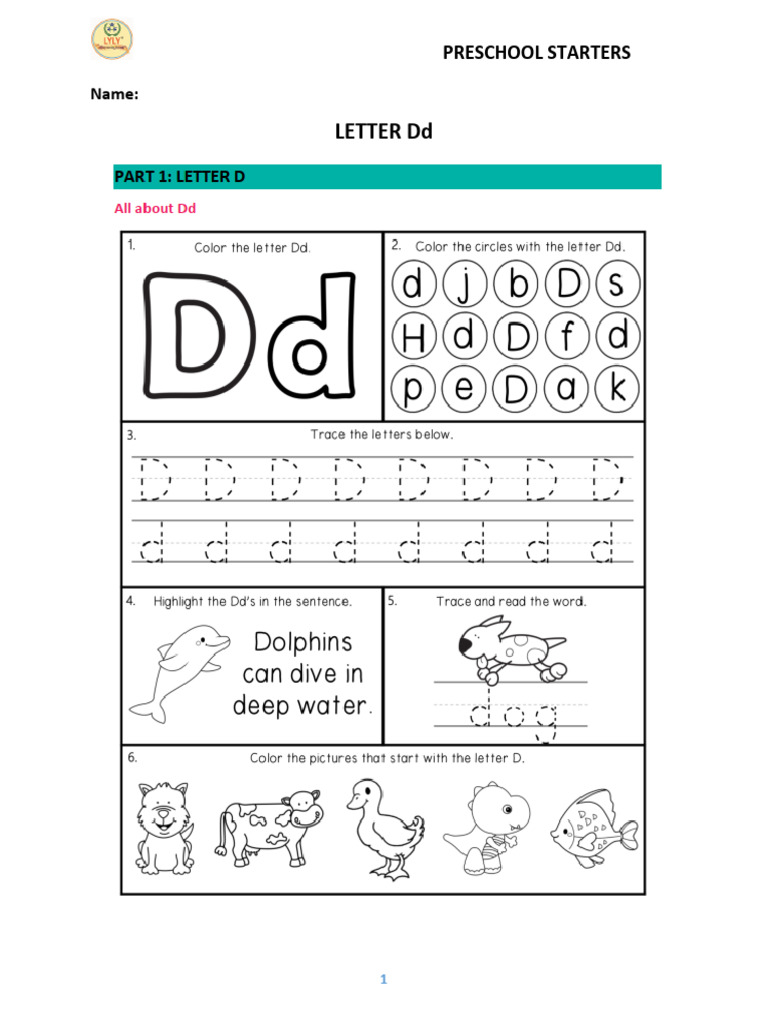 Phonics D | PDF