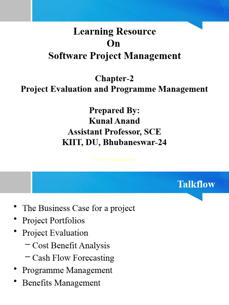 Ch02 Project Evaluation and Programme Management | PDF | Net Present ...