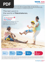 Tata AIA Param Raksha Life Pro Leaflet | PDF | Insurance | Life Insurance