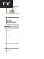 RI Inspection Checklist for Singapore | PDF | Elevator | Wall