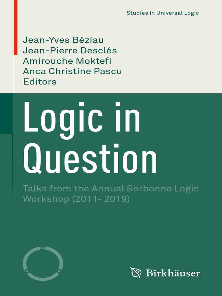 Logic in Question - Jean-Yves Beziau Beziau | PDF | Logic | Thought