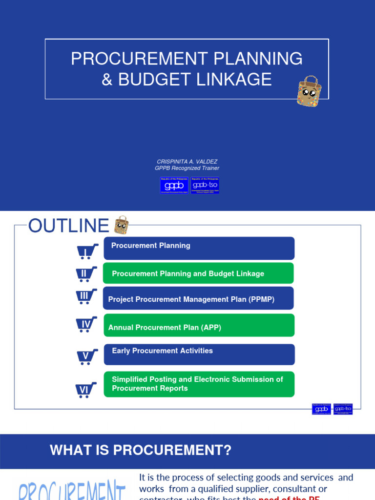 Procurement Planning and Budgeting Guide | PDF | Procurement ...