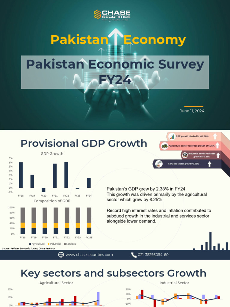 Pakistan Economic Survey Report Final | PDF | Government Budget Balance ...