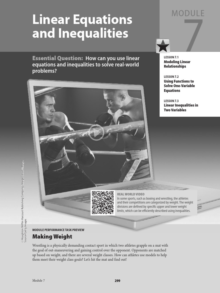 Ca U3m07 FM | PDF | Equations | Inequality (Mathematics)