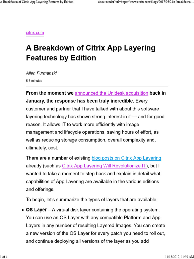App Layers BreakDown | Download Free PDF | Desktop Virtualization ...