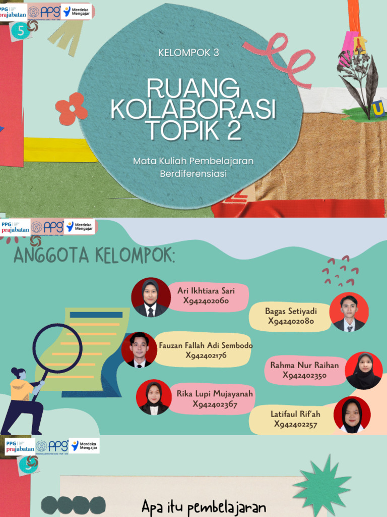 TP 2 Ruang Kolaborasi Kelompok 3 (Pembelajaran Berdiferensiasi) | PDF ...