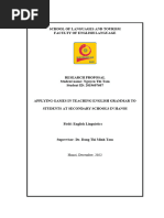 Sample Bionote of a Teacher | PDF | Educational Stages | Teachers