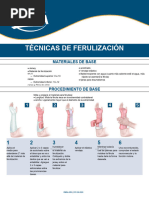 Tipos de férulas y sus indicaciones | PDF | Codo | Tobillo