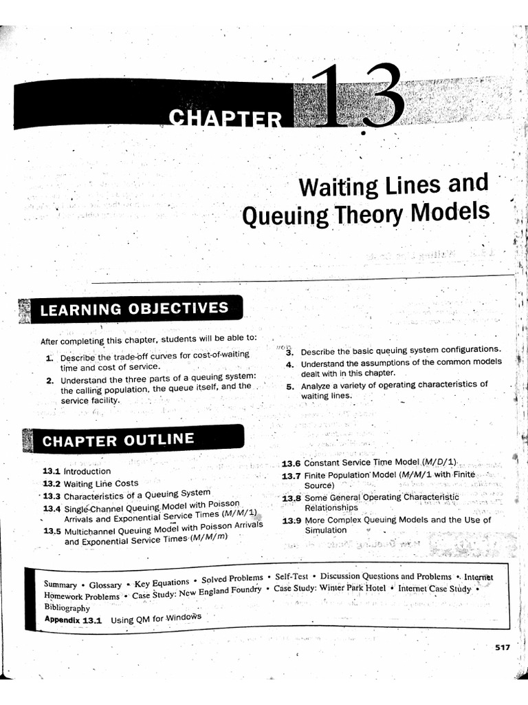 QA Chapter-13 Waiting Line | PDF