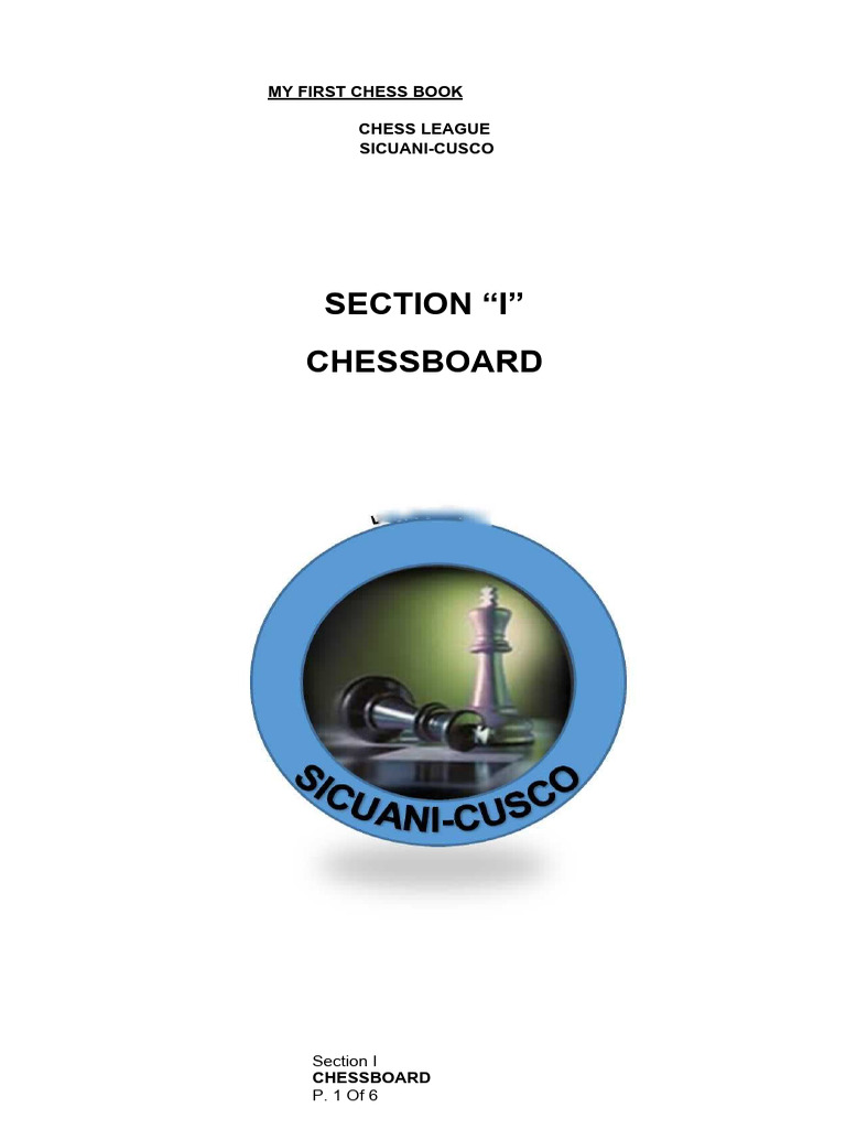 My First Chess Book | PDF | Chess | Board Games