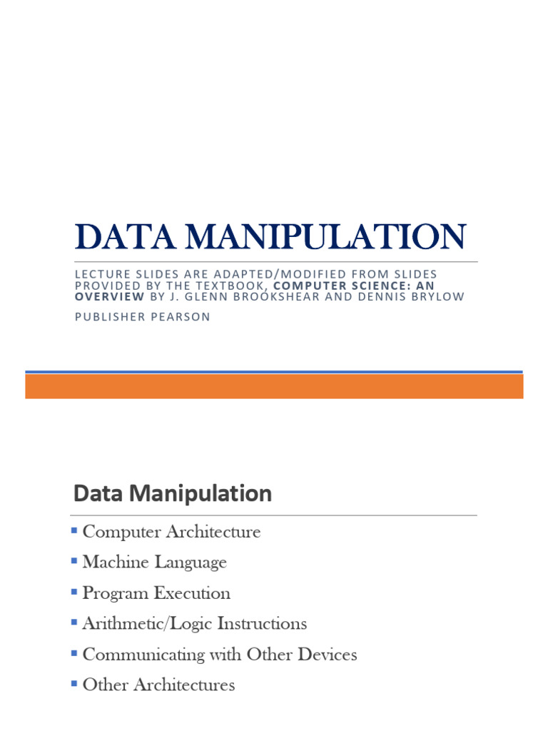 NMCNTT-02-Data Manipulation | PDF | Central Processing Unit | Usb