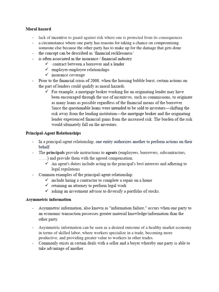 Econdev Report | PDF | Moral Hazard | Economies Econdev Report | PDF | Moral Hazard | Economies