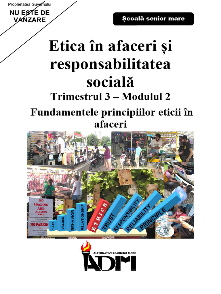 MODULUL 2 - Q3 Modulul 2 - FINAL - ETICA AFACERILOR - V3 | PDF