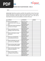 Body Dysmorphid Disorder Questionnaire (BDDQ) | PDF | Mental Health ...
