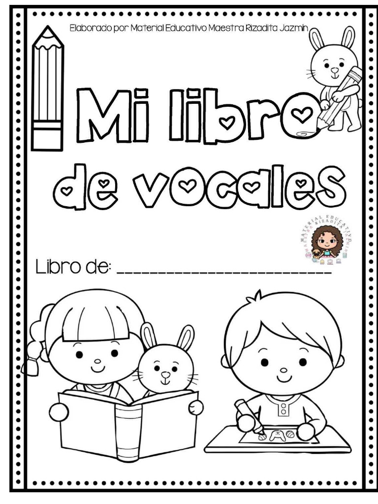 11.my Vowel Book | PDF