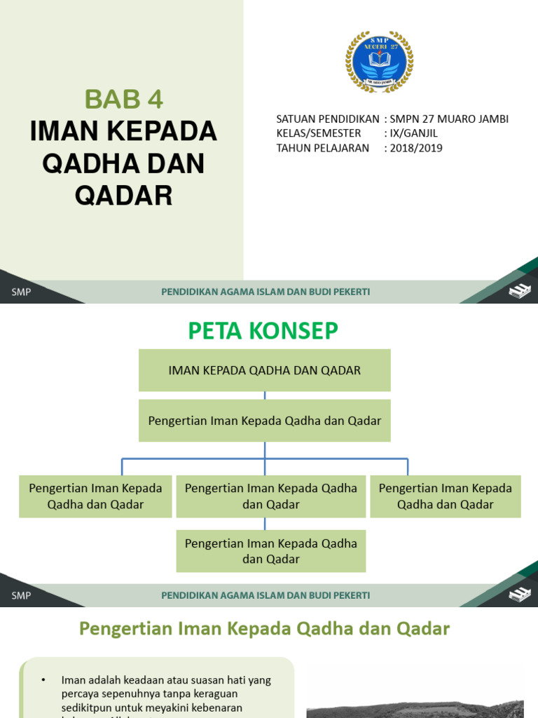 Iman Qadha dan Qadar dalam Pendidikan | PDF