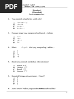 Nota Matematik Tingkatan 1 | PDF
