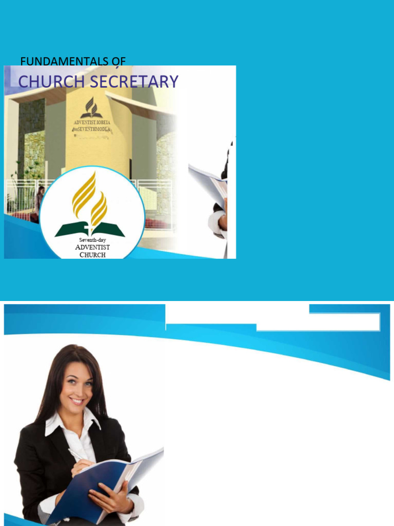 Church Secretariat Functions | PDF | Disciple (Christianity) | Seventh ...