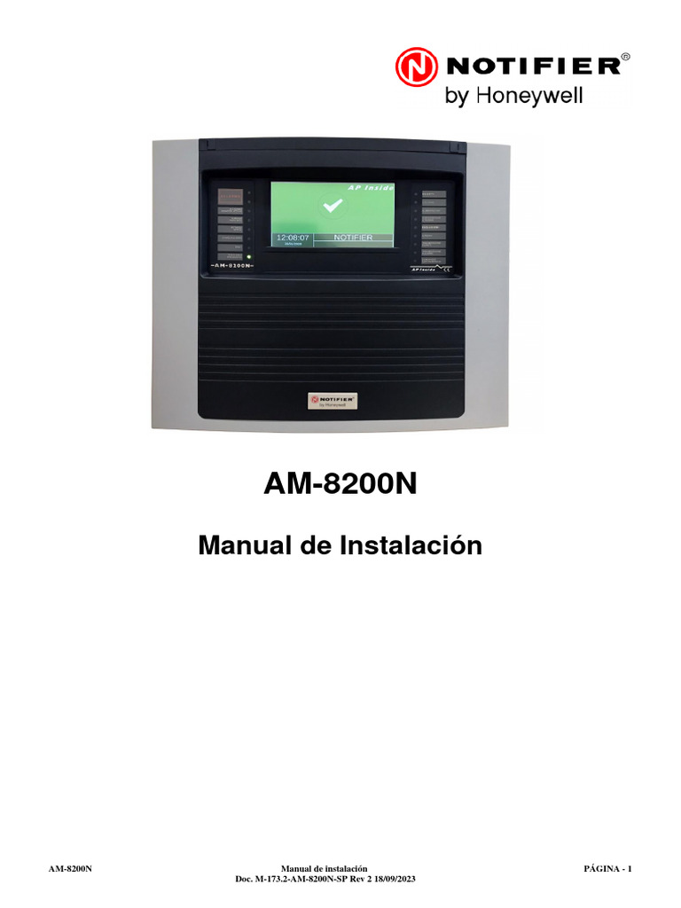 AM-8200N Manual Instalacion RV2 | PDF | Fuente de alimentación | Electrónica