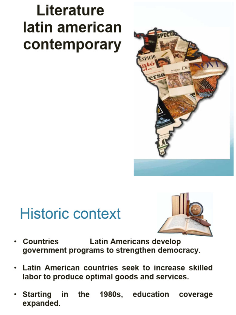 Contemporary Latin American Literature | PDF | Poetry | Latin America
