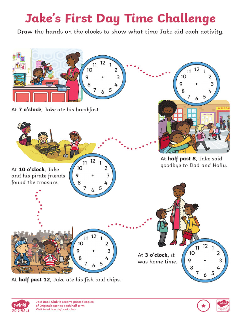Time Worksheet 2 | PDF | Art