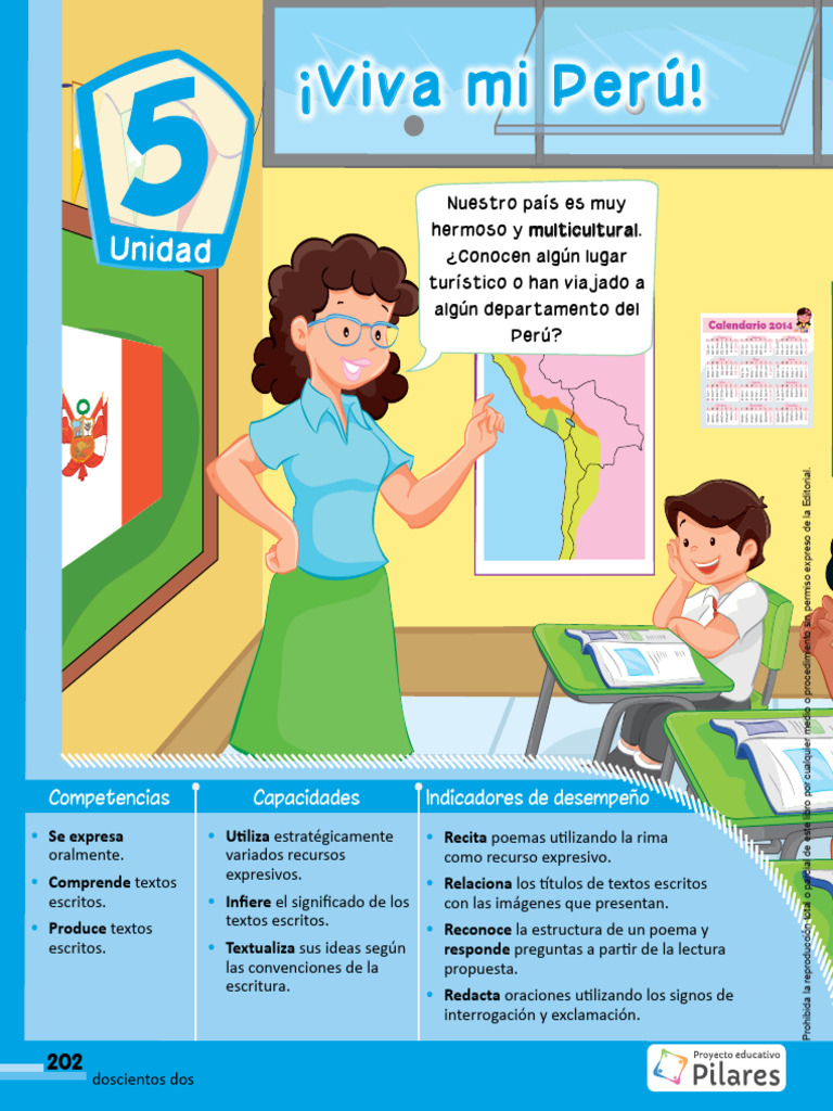 Comunicación 1er Grado Unidad 5 Sr Pdf