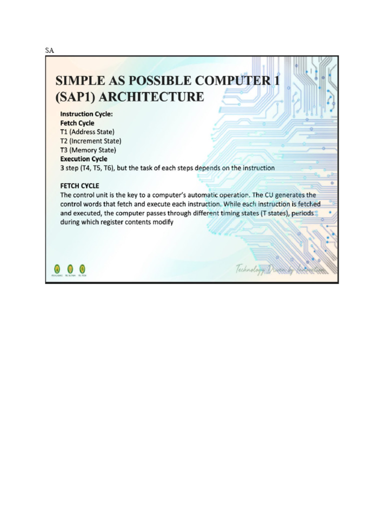 Microps April 30 SAP 1 | PDF