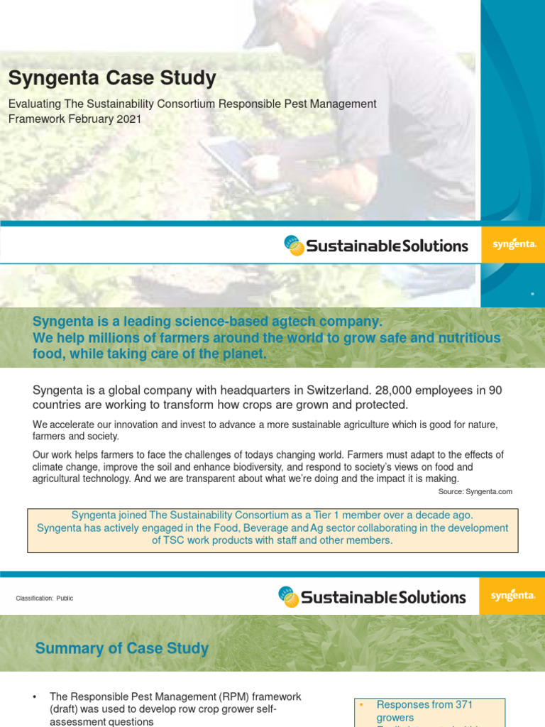 Syngenta RPM Case Study 021721 MO 002 1 | PDF | Biodiversity | Pest Control