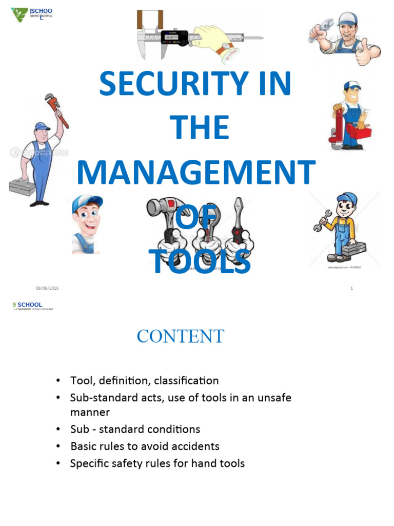 Safety With Hand Tools | PDF | Tools | Nut (Hardware)