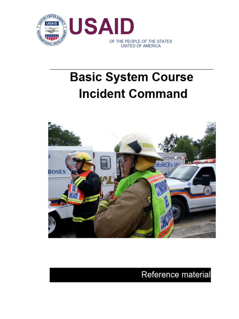 Incident Command System Manual | PDF | Incident Command System