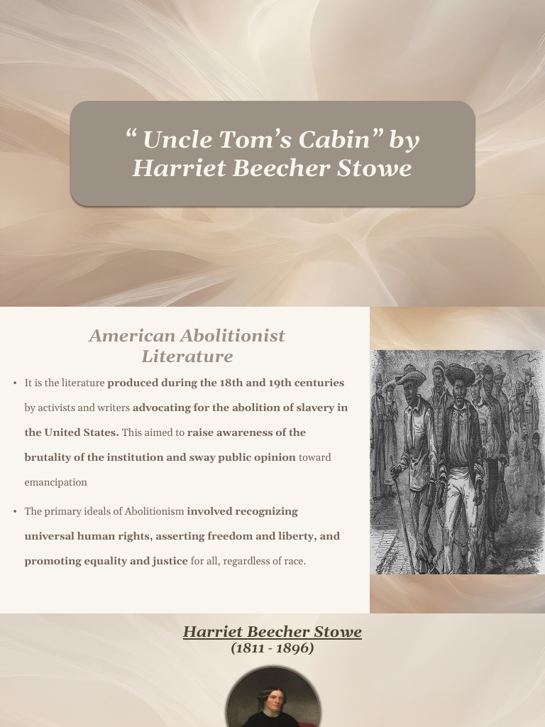 Uncle Tom-S Cabin - by Harriet Beecher Stowe | PDF | Uncle Tom's Cabin ...