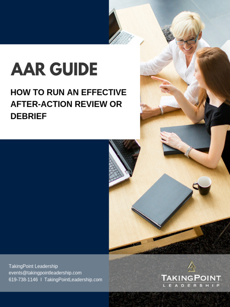 After Action Review-Guide | PDF | Leadership | Facilitator