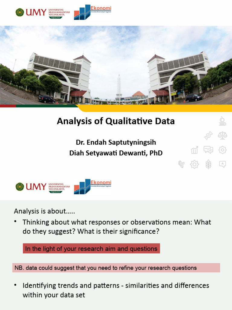 Analysis For Qualitative Data | PDF | Qualitative Research | Methodology