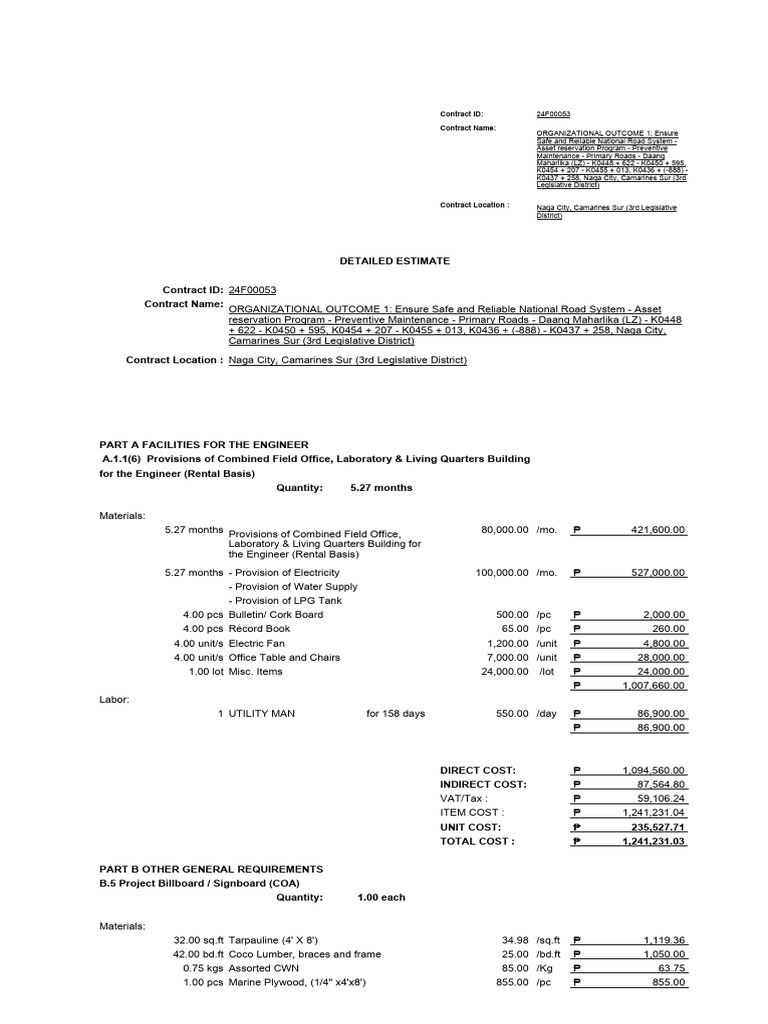 Ensure Safe and Reliable National Road System - Asset Reservation ...