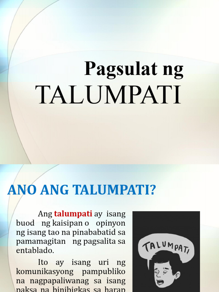 TALUMPATI | PDF