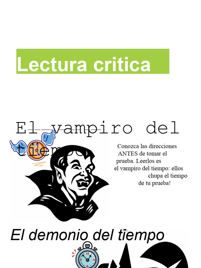 Ejercicios de Lectura Crítica | PDF | Comprensión lectora