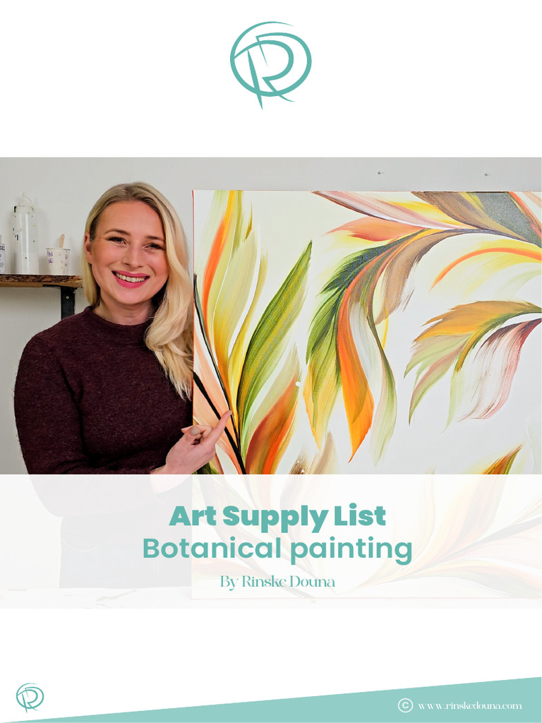 Art Supply List 2.0 | PDF | Home & Garden