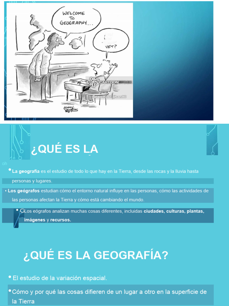 Introducción A La Geografía | PDF | Geografía | Entorno natural