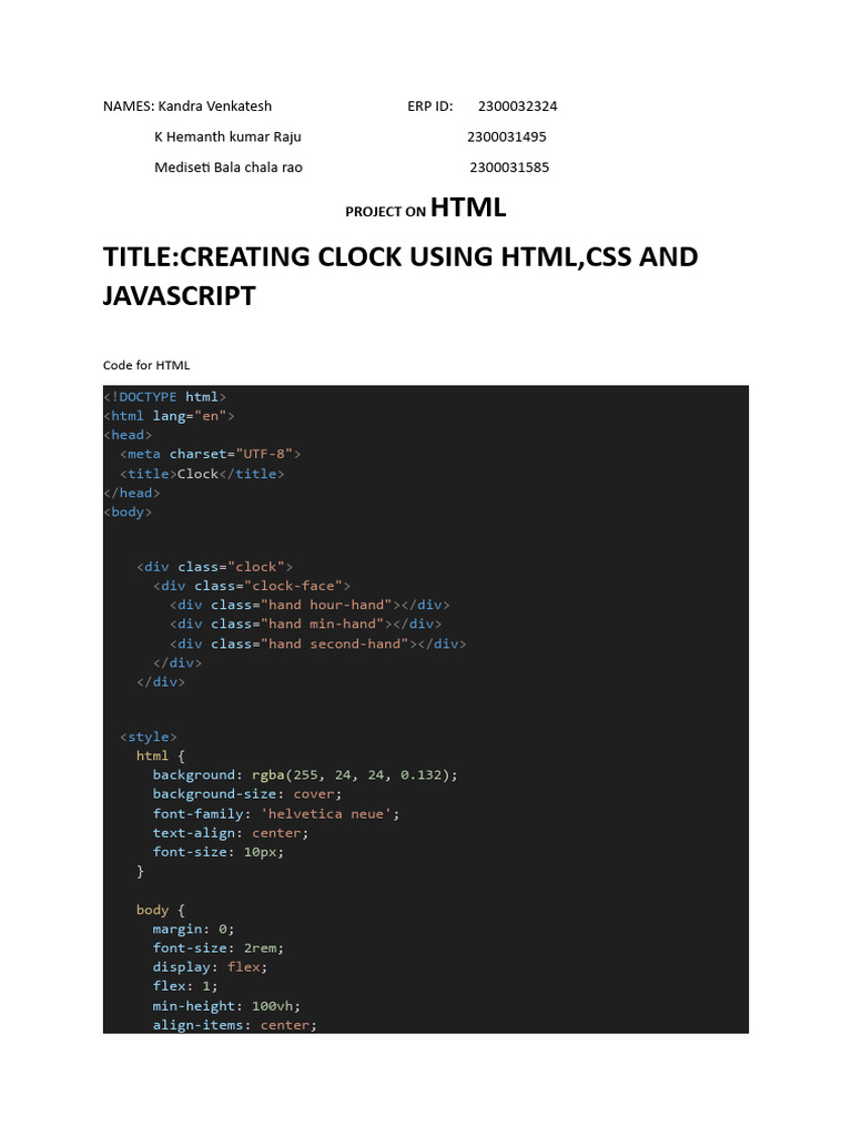 Project HTML Lms | PDF | Web Standards | Internet