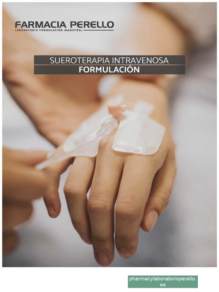 Intravenous Serum Therapy Perello Laboratory | PDF | Pharmacy ...