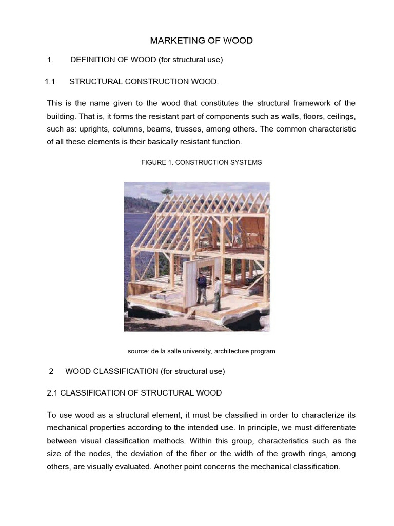 Wood Marketing | PDF | Wood | Young's Modulus