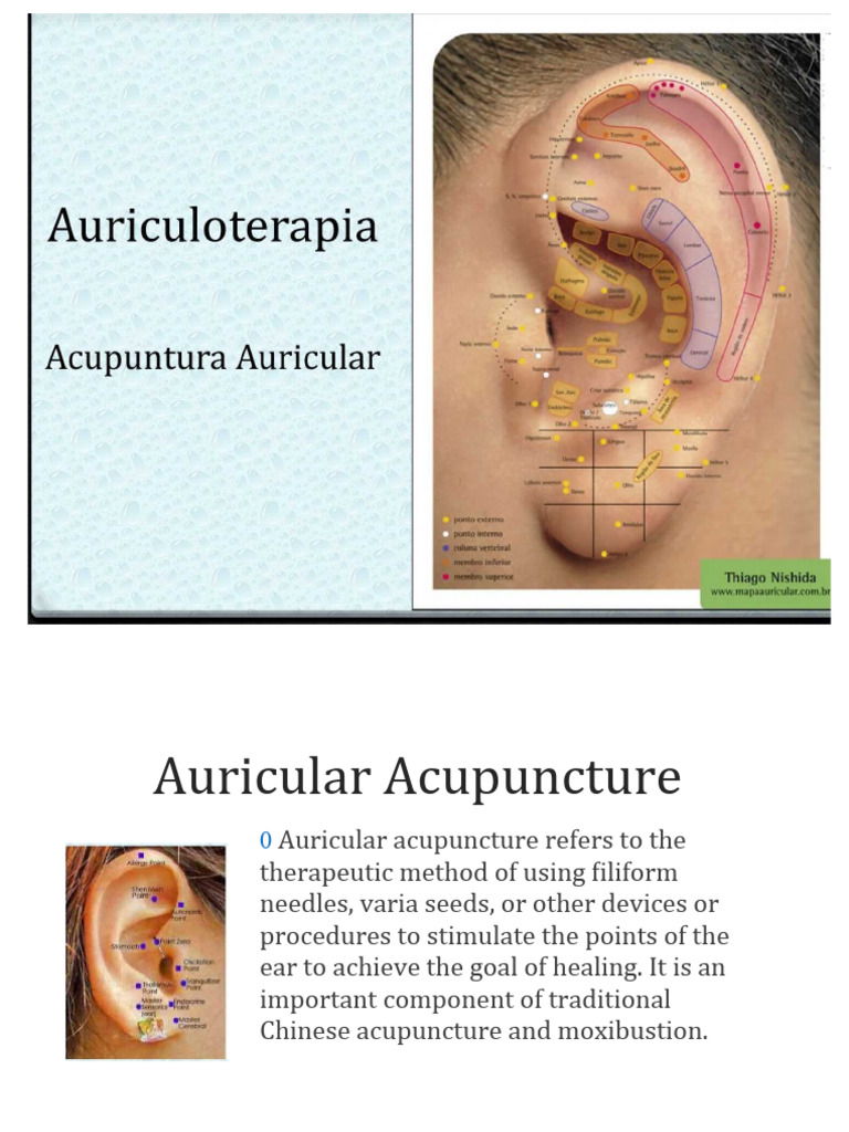 Auricular Acupuncture: Healing Through Ears | PDF | Acupuncture | Abdomen