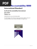 SA8000 Standard 2014 | PDF