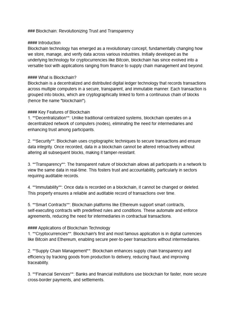 Blockchain Basics Pdf Computing Service Industries