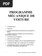 Cours de Mécanique Automobile PDF | PDF | Piston | Moteurs