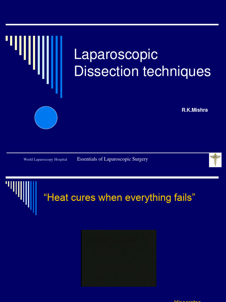 Laparoscopic Dissection Techniques | PDF | Electricity | Electrical ...