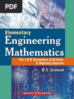 Higher Engineering Mathematics Bs Grewal | PDF | Partial Differential ...