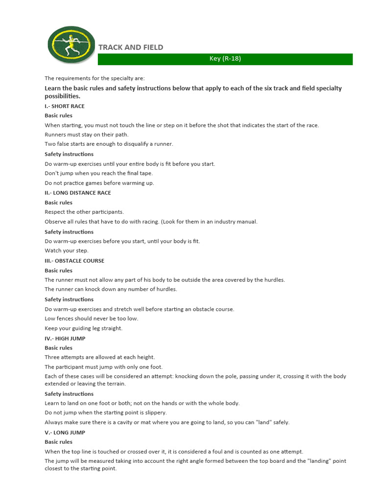 Complete Track and Field Specialty | PDF | Track And Field