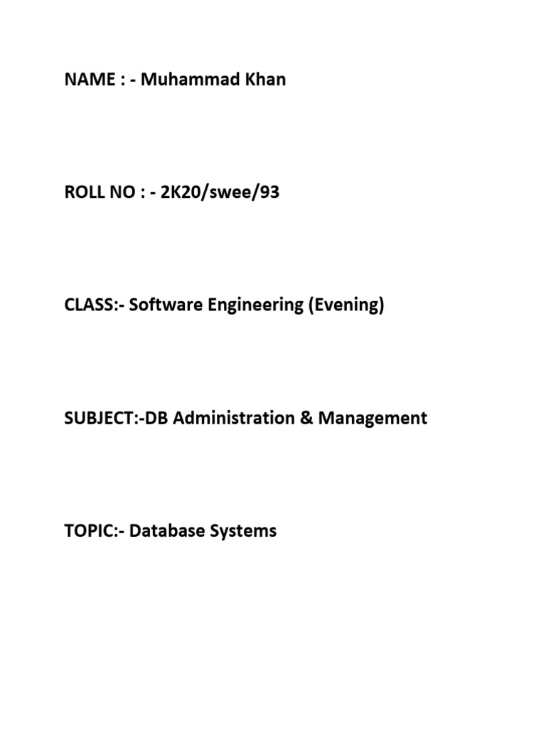 Lab Task 1 Database Systems | PDF | Databases | Data Management Lab Task 1 Database Systems | PDF | Databases | Data Management