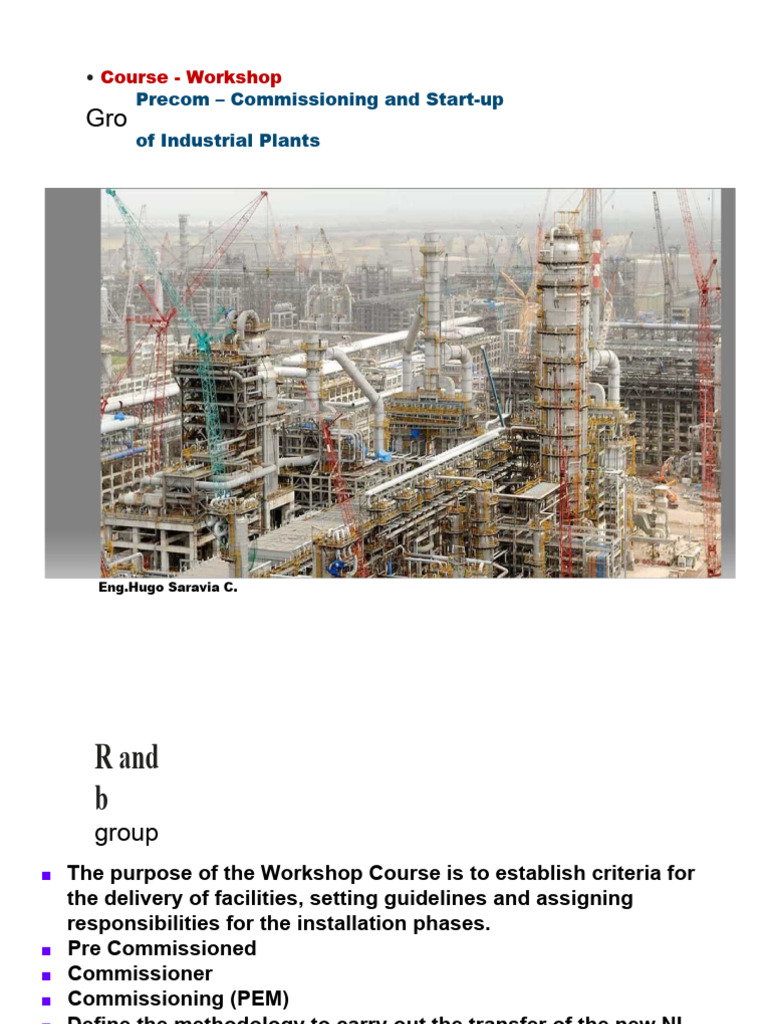 Pre-Commissioning Process for Plants | PDF | System